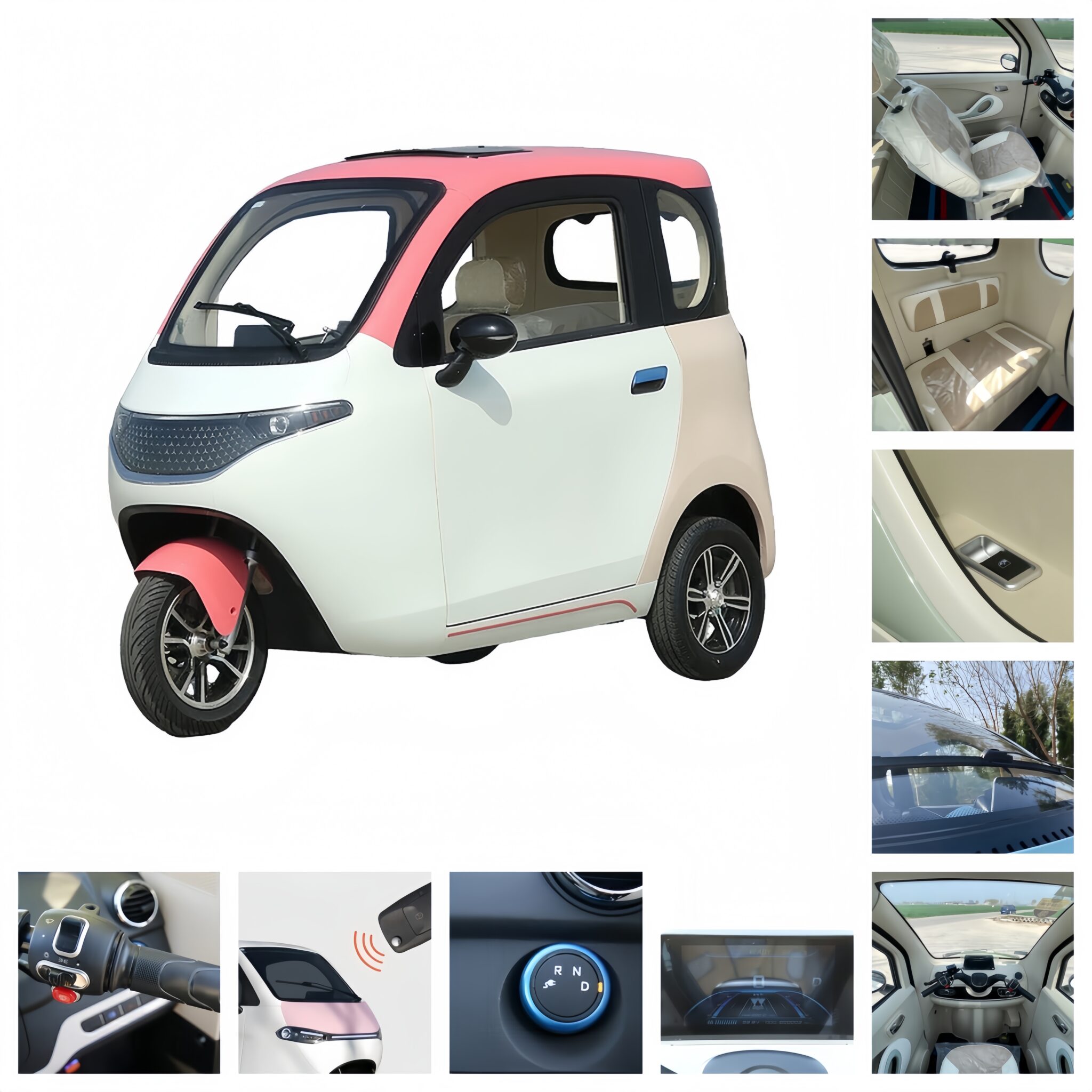 Enclosed electric tricycle - AGL-TRIKE: Electric Tuk Tuks, Rickshaws ...