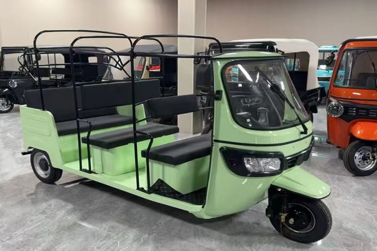 How Many Electric Rickshaw Taxis Fit in a 40FT Container